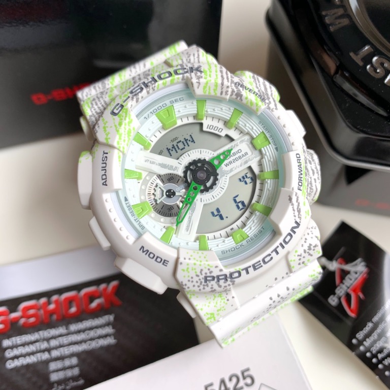 PRICE DROP! BNEW AUTHENTIC Casio G-Shock GA110TX-7A Anadigi Graffiti ...