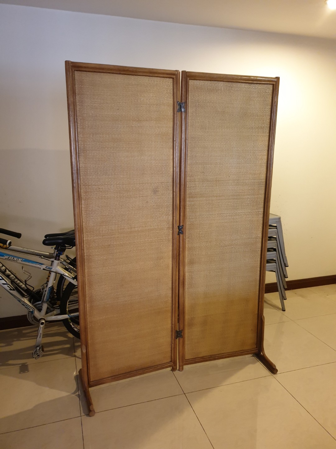 Rattan partition / screen divider, Furniture & Home Living, Home Decor ...