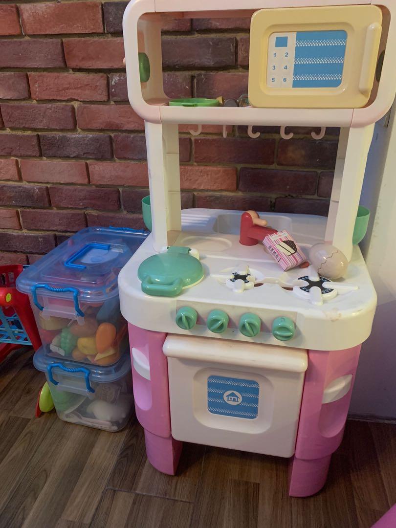 Scooter and Kitchen Set, Babies & Kids, Baby Nursery & Kids Furniture ...