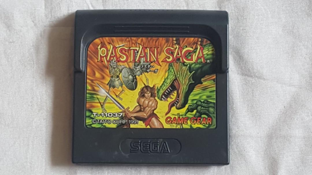 Sega Game Gear Rastan Saga, Hobbies & Toys, Toys & Games on Carousell