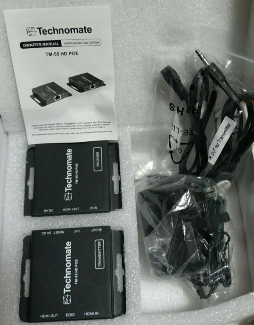 Technomate HDMI Extender, Computers & Tech, Parts & Accessories, Cables ...