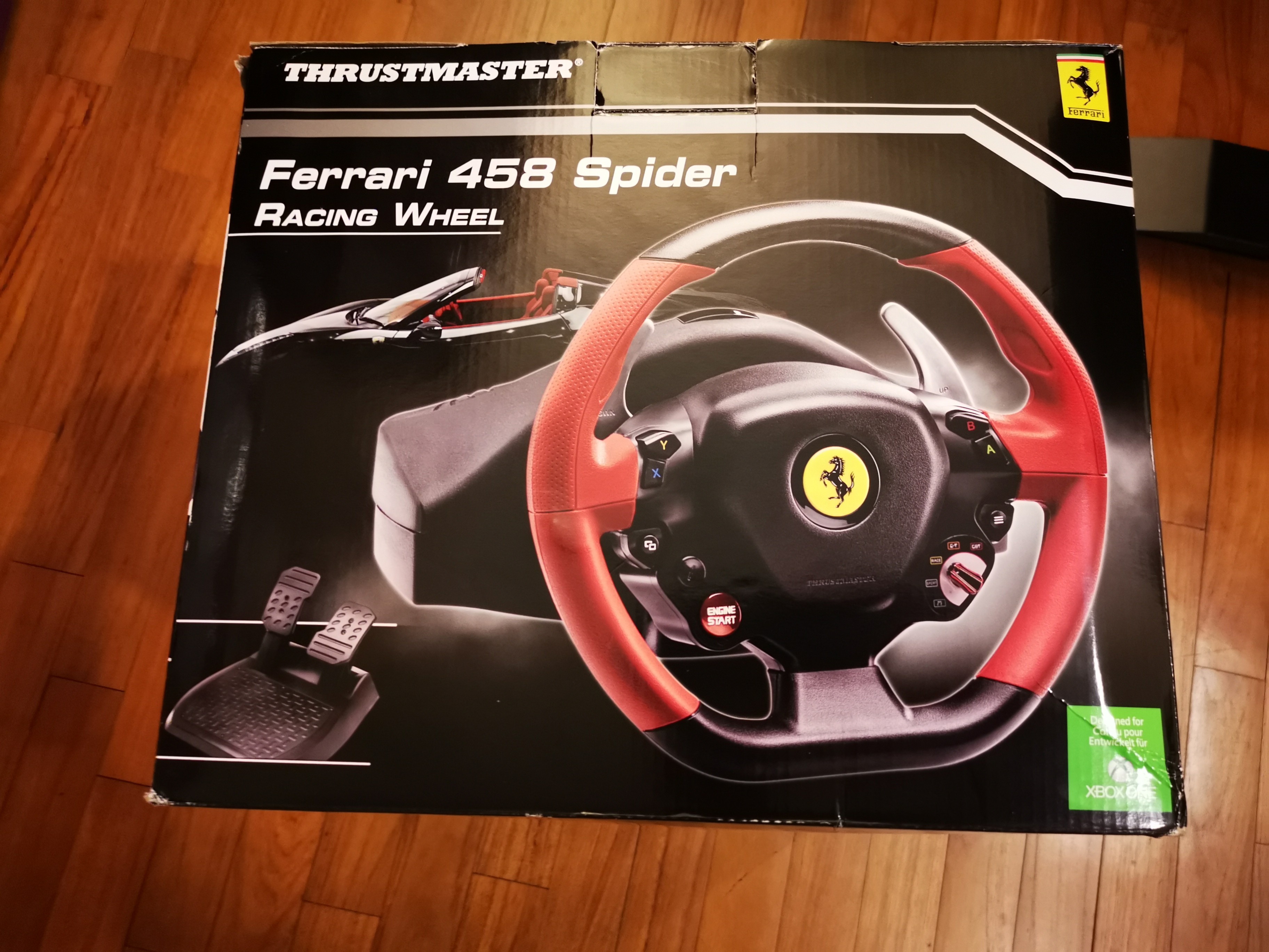 Thrustmaster Ferrari 458 Spider xbox one, Hobbies & Toys, Toys & Games ...