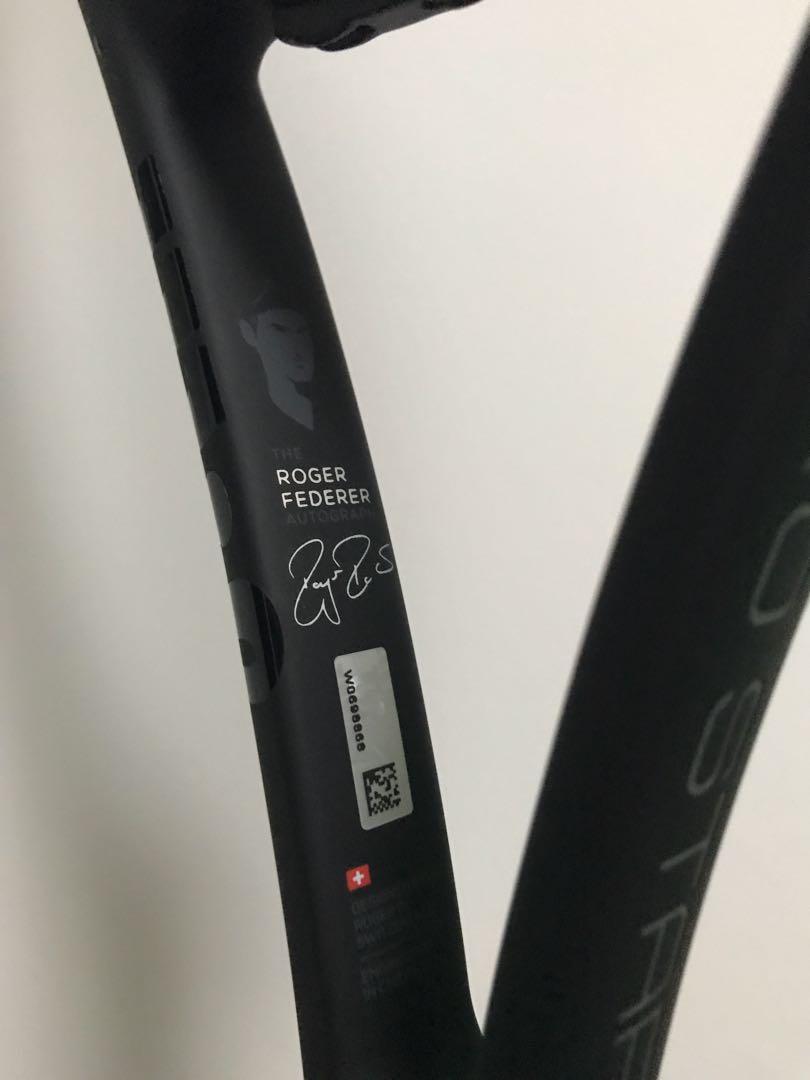 Wilson RF97 Autograph v11 (all black), Sports Equipment, Sports & Games ...