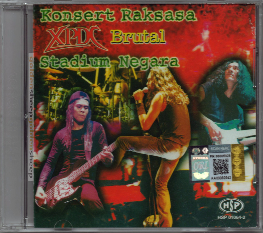 XPDC - BRUTAL Konsert Raksasa Stadium Negara 1998 LIFE RECORD ORIGINAL ...