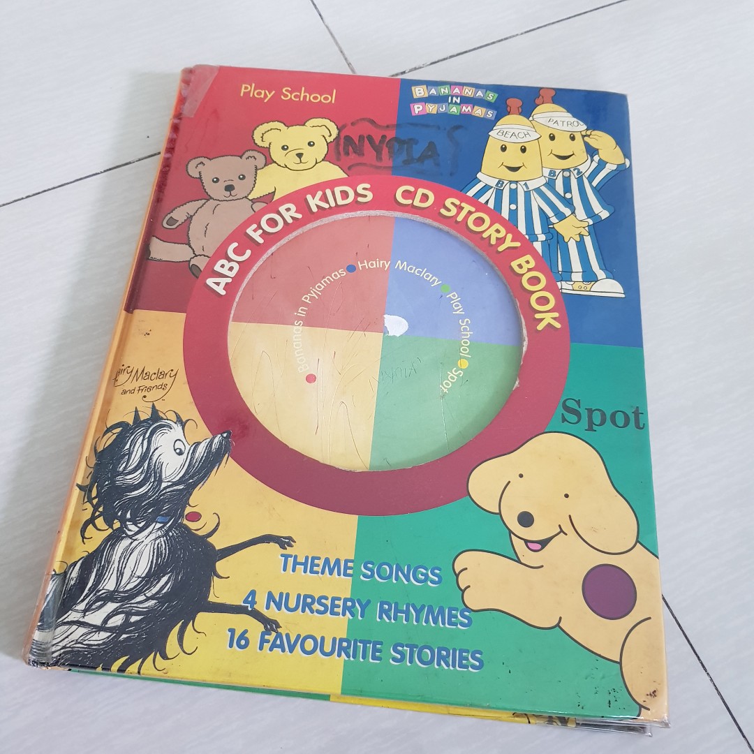 ABC for Kids CD Story Book (No CD), Buku & Alat Tulis, Buku di Carousell