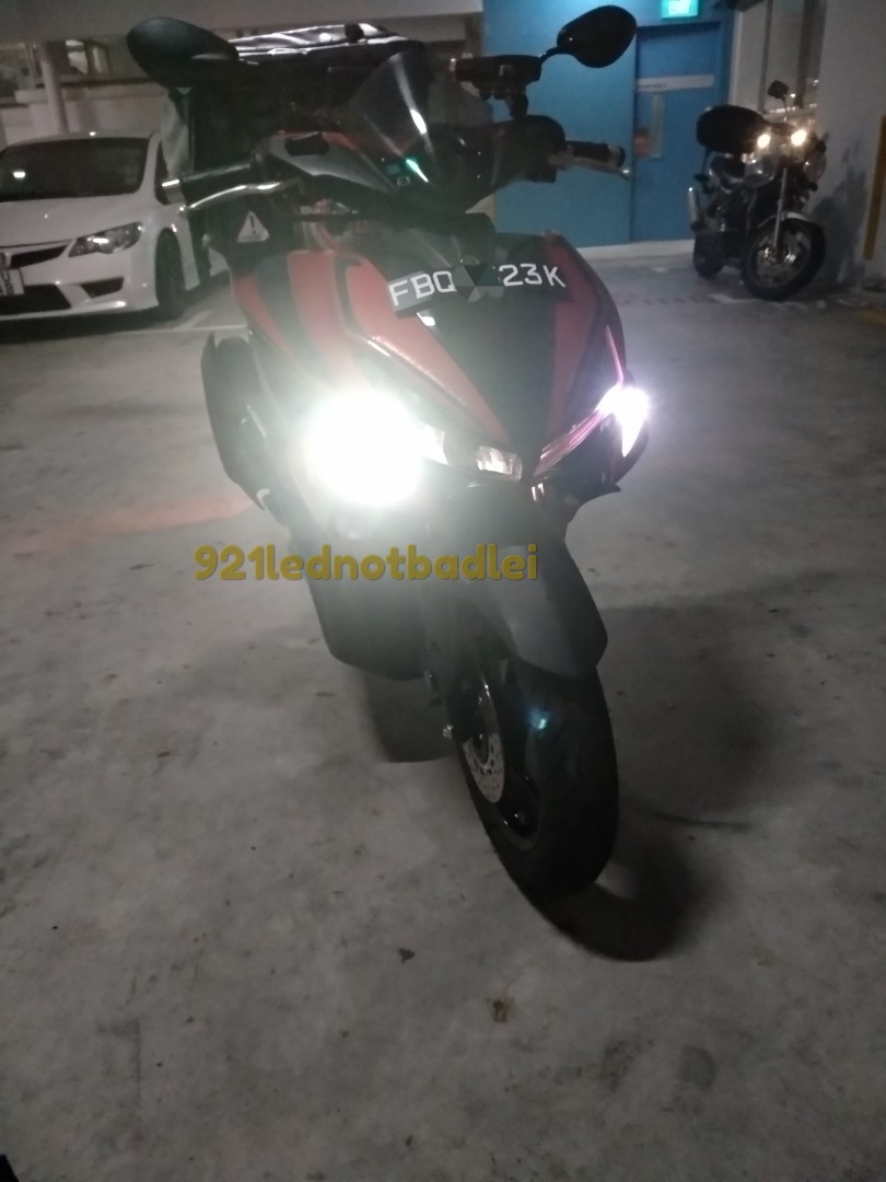 Aerox T10 led pole light, Motorcycles, Motorcycle Accessories on Carousell