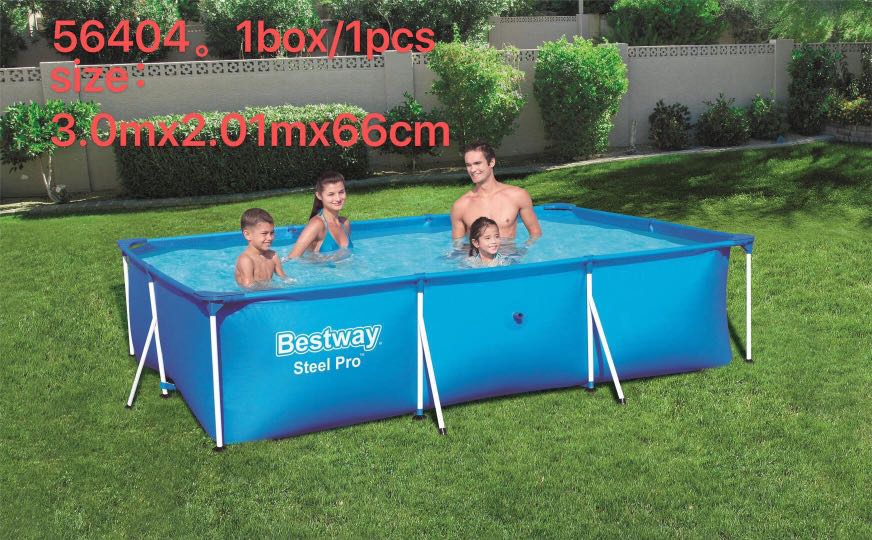 Bestway Steel Pro Rectangular Pool, Hobbies & Toys, Toys & Games on ...