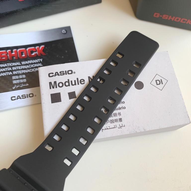 BNEW AUTHENTIC Casio G-Shock GA710-1A Front Button Anadigi Silver Black ...