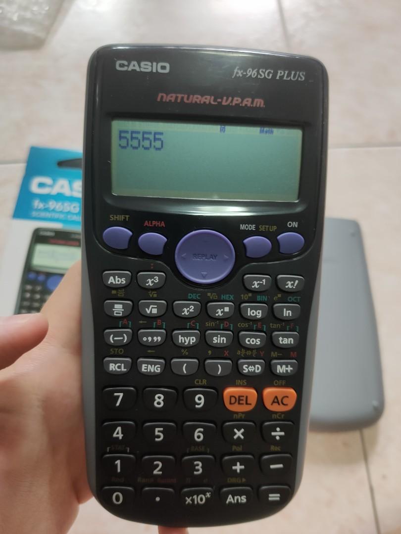 CASIO FX-96SG PLUS SCIENTIFIC CALCULATOR, Hobbies & Toys, Stationery ...