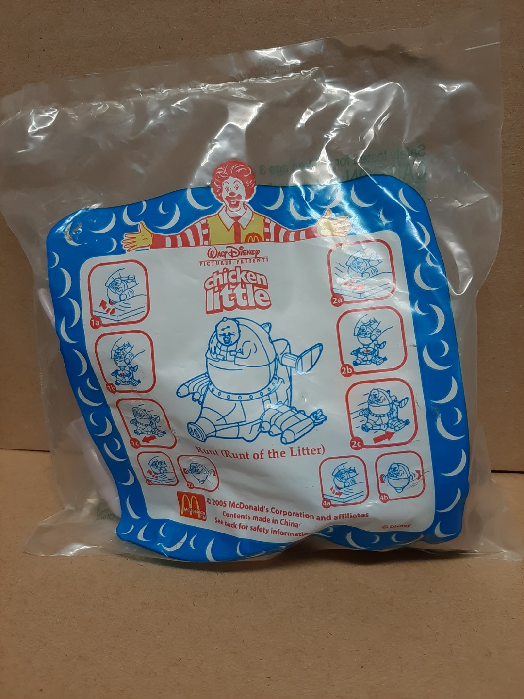 Chicken Little Runt of the Litter McDonald Happy Meal Toy, Hobbies ...
