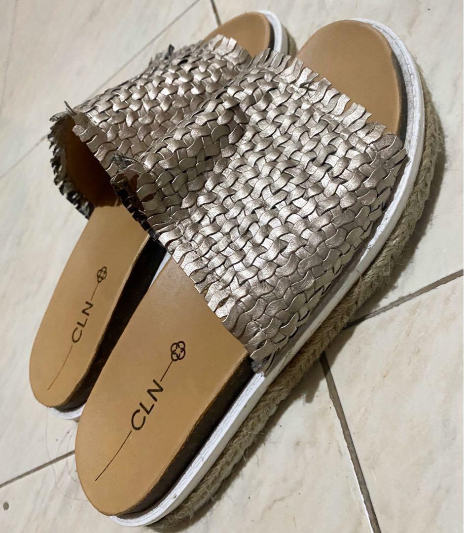 CLN platform slippers, Women's Fashion, Footwear, Slippers and slides ...