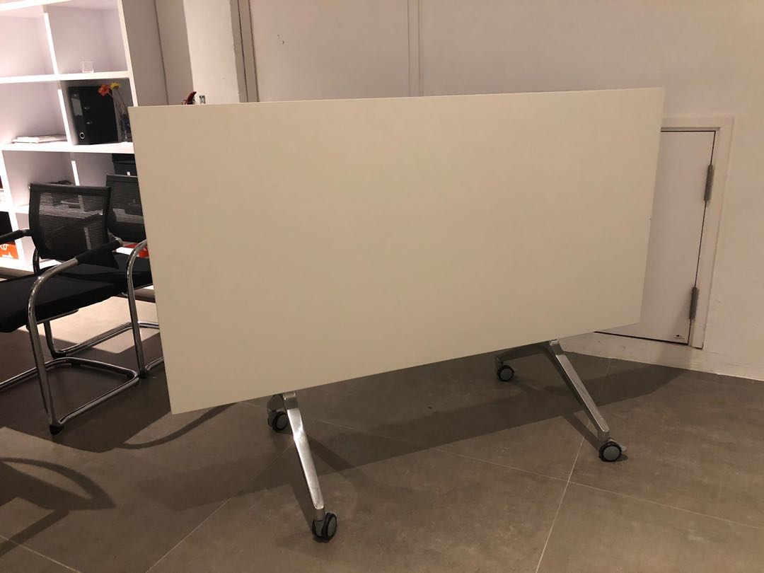 Custom Folding Table in white, Furniture & Home Living, Furniture ...