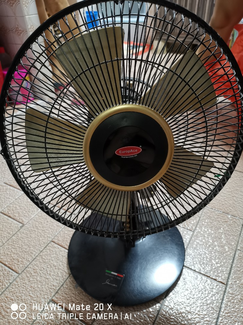 Europace Italian Design Desk Fan, Furniture & Home Living, Lighting ...