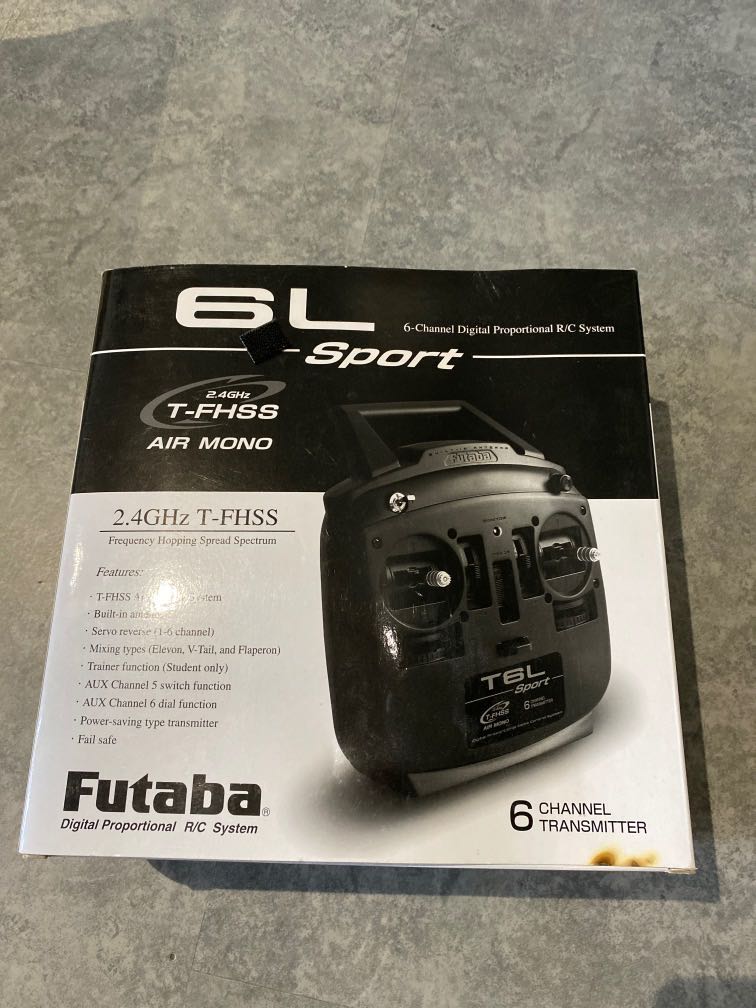 Futaba 6L Sport 6-channel T-FHSS 2.4GHz, Hobbies & Toys, Toys & Games ...