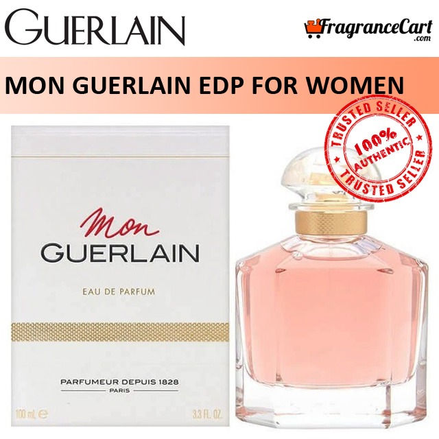 Guerlain Mon Guerlain EDP for Women (100ml/GiftSet) Eau de Parfum Pink ...