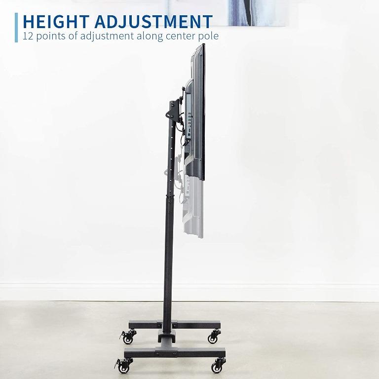 (HOT) VIVO Mobile TV Display Stand for 13 to 42 inch LED LCD Flat Panel ...