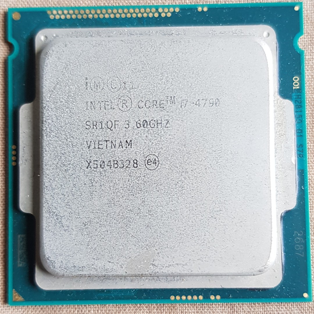 Intel i7-4790 Processing Chip, Computers & Tech, Parts & Accessories ...