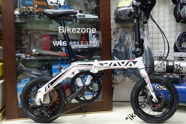 Java x1 7speed 碟剎14吋鋁合金摺合單車-Bike Zone JAVA X3 JAVA X1, 運動產品, 單車及配件, 單車 on Carousell