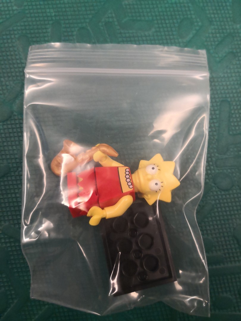 Lego Minifigure Simpsons Series 1 Lisa Simpson, Hobbies & Toys, Toys ...