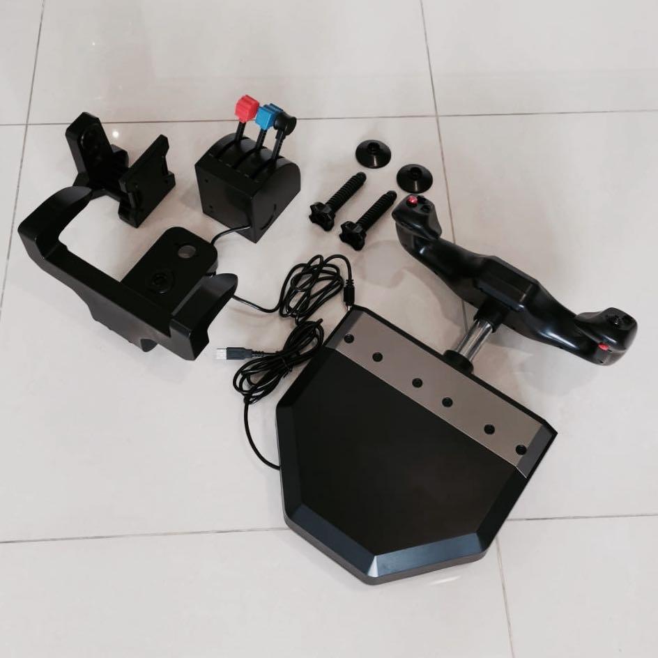 Logitech G Flight Yoke System - Professional Simulation Yoke and ...