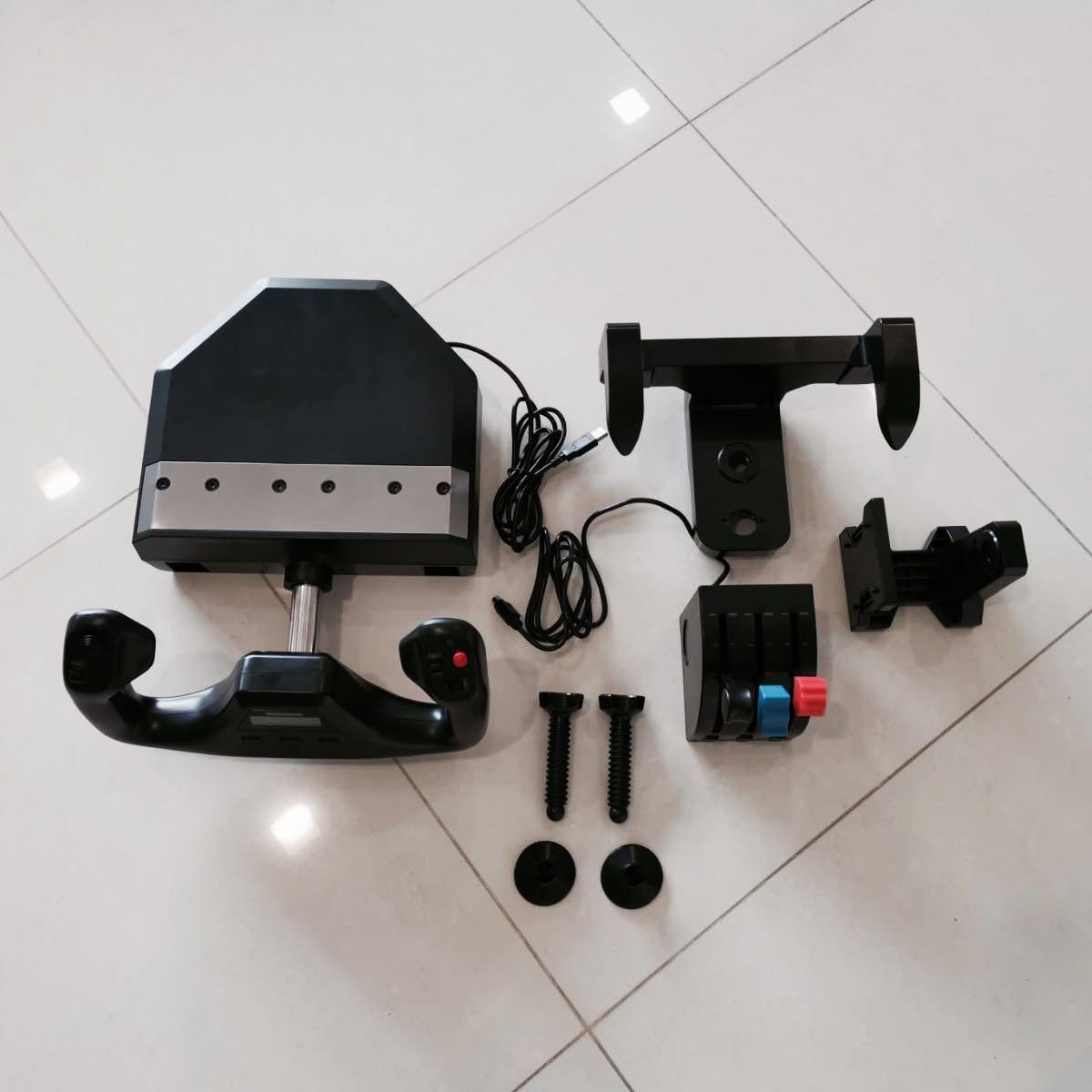 Logitech G Flight Yoke System - Professional Simulation Yoke and ...