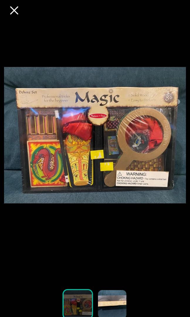 Melissa & Doug Magic Deluxe Set (Solid Wood), Hobbies & Toys, Toys ...