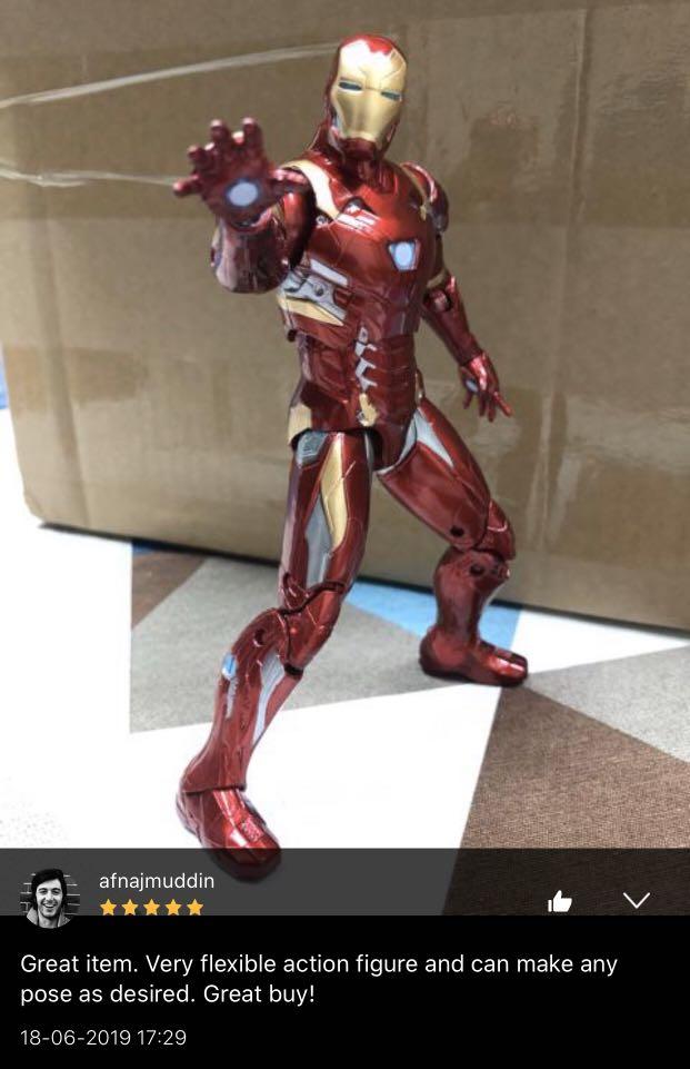 Original Marvel Iron Man Ironman Action Figures Collectible The ...