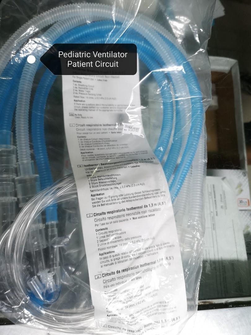 Pediatric Ventilator circuit Tubings, Beauty & Personal Care, Sanitary ...