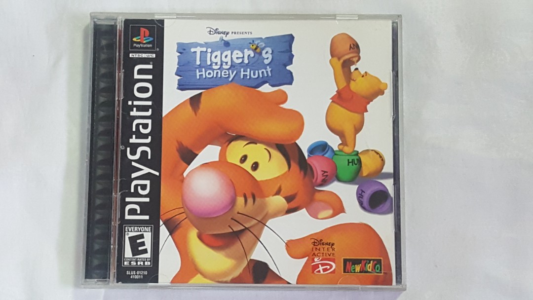 PlayStation PS1 Disney Presents Tigger's Honey Hunt, Hobbies & Toys, Toys & Games on Carousell
