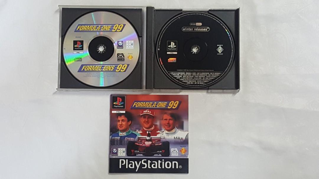 PlayStation PS1 Formula One 99, Video Gaming, Video Games, PlayStation ...