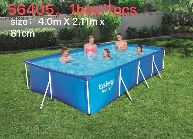 Bestway Steel Pro Rectangular Pool, Hobbies & Toys, Toys & Games on ...