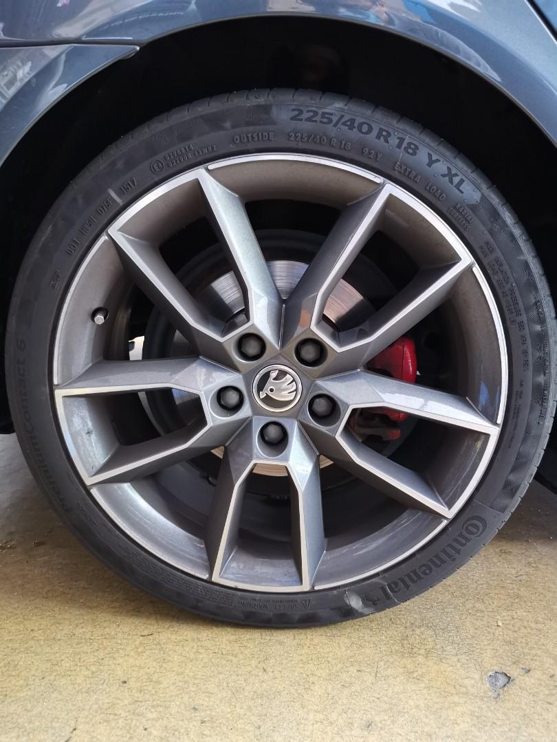 Skoda Octavia VRS rims - 18 inch 5x112 et51, Car Accessories, Tyres ...