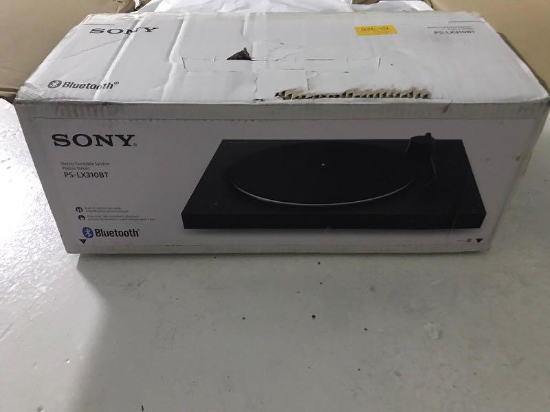 Sony stereo turntable system, Audio, Other Audio Equipment on Carousell