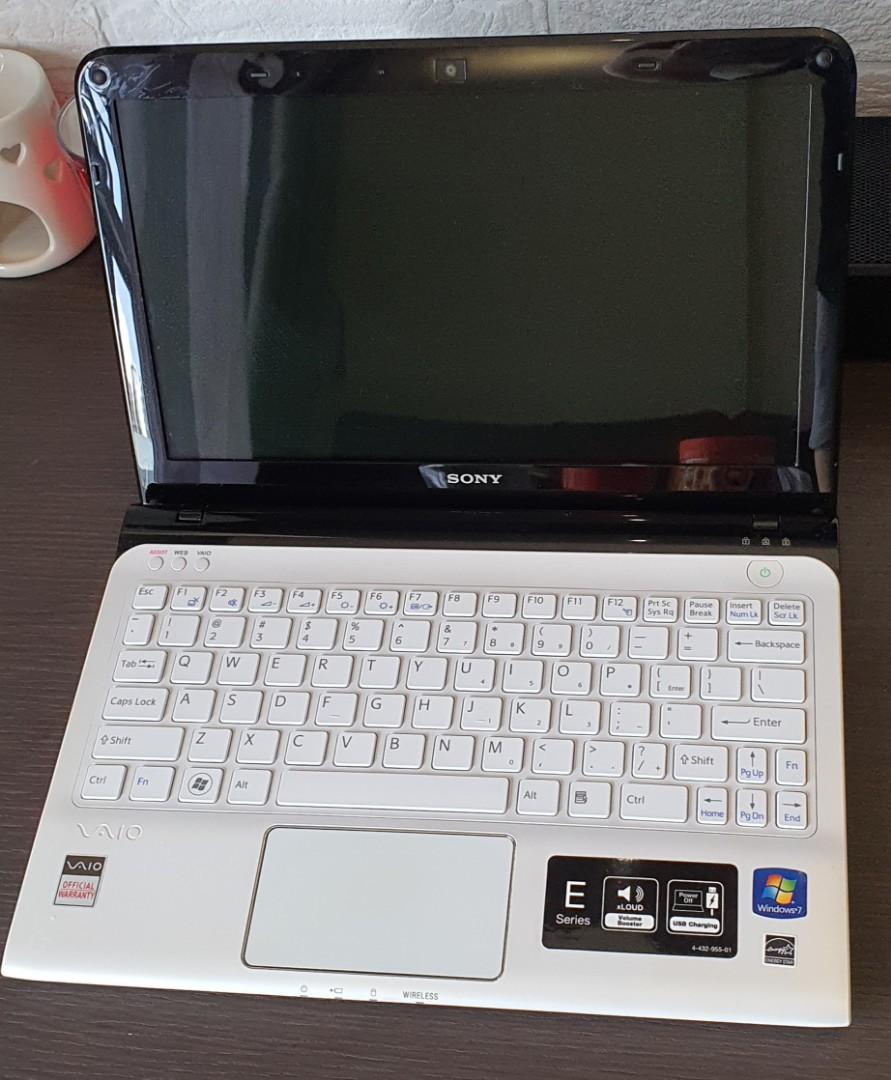 Sony Vaio Laptop (White), Computers & Tech, Laptops & Notebooks on ...