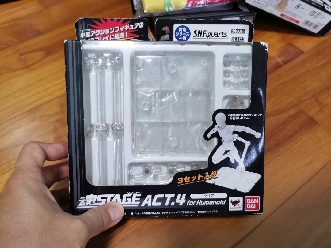 Many Stage act 4 humanoid figuarts shf stand, Hobbies & Toys, Toys ...