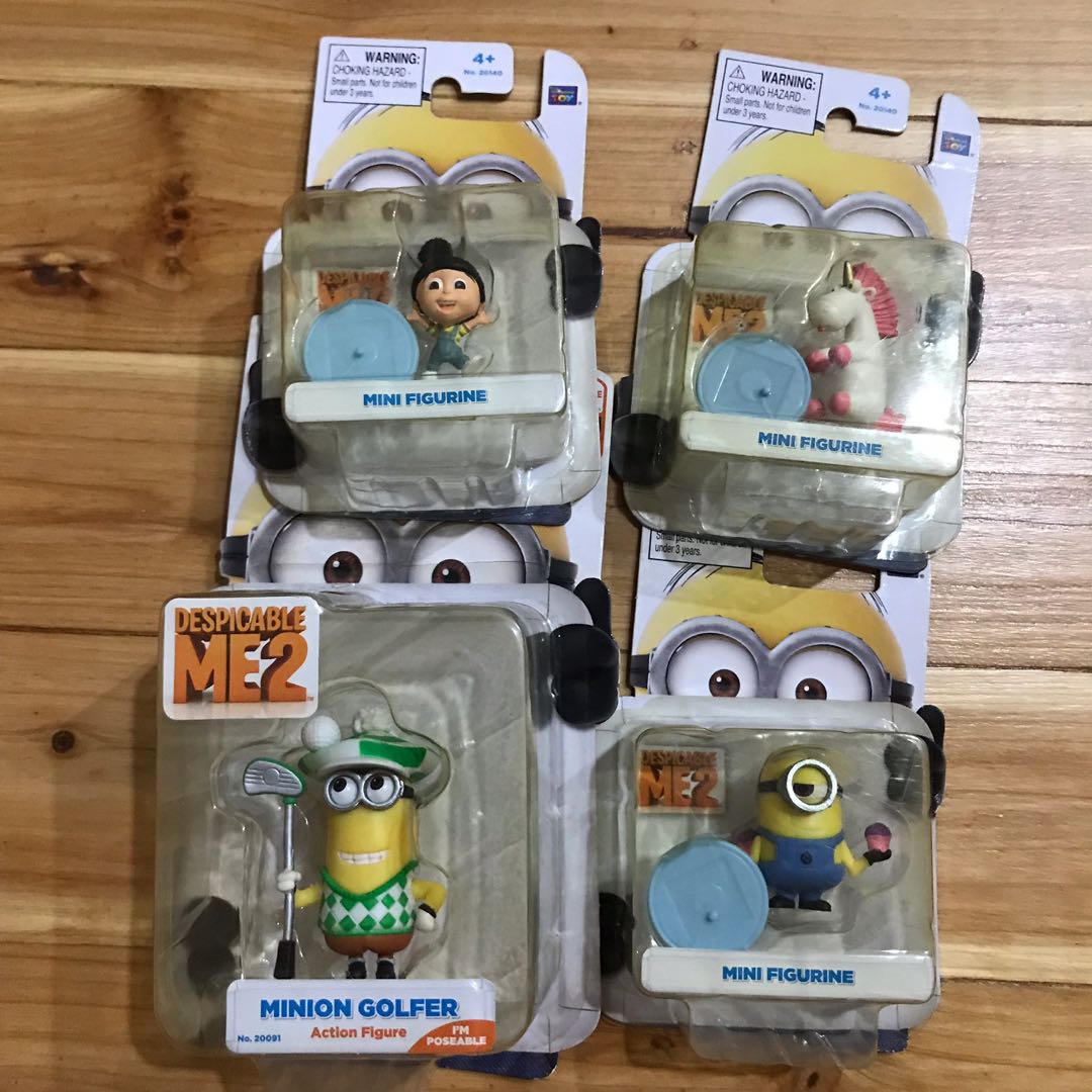 Thinkway Toys Despicable Me 2 Mini Figurine, Hobbies & Toys ...