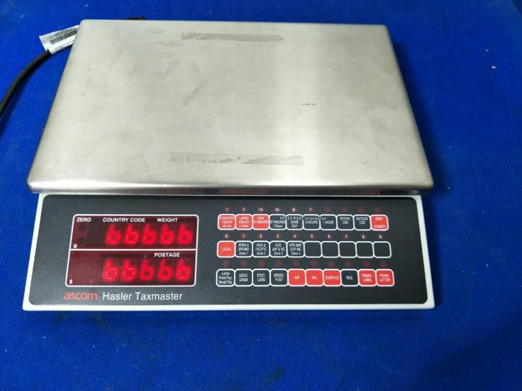 Ascom Hasler Taxmaster weighing scale for sale @ $ 150 each, Health ...