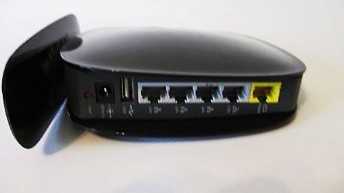 Belkin N600 DB Wireless Dual Band Wi-Fi N+ Router 4 LAN Ports, 100% ...