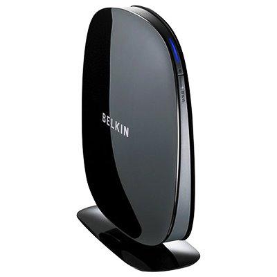Belkin N600 DB Wireless Dual Band Wi-Fi N+ Router 4 LAN Ports, 100% ...