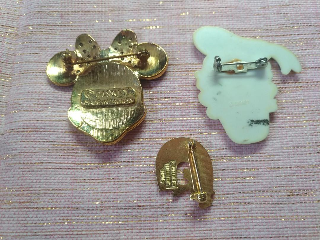 Brooch Pin for Sale - Disney, Micky, Minnie, Donald, Women's Fashion ...