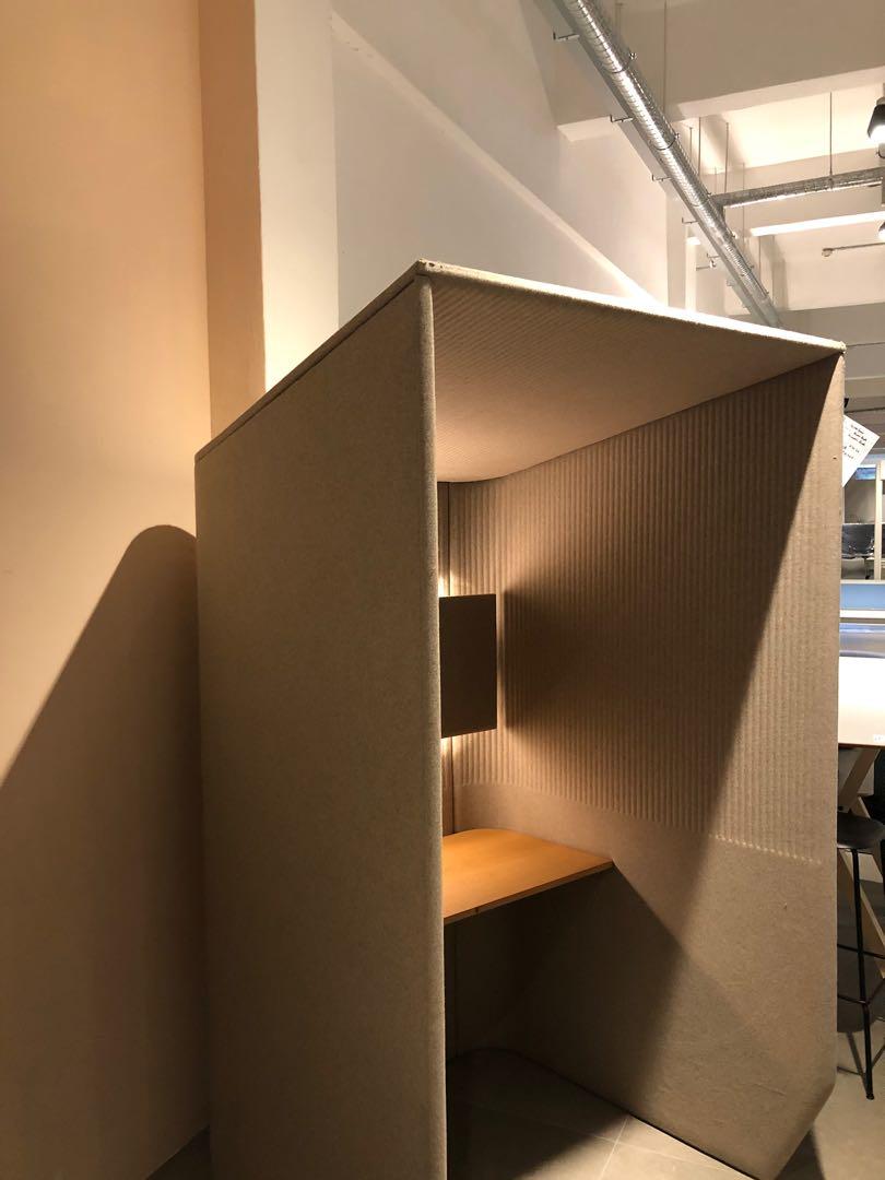 Buzzispace Acoustic Booth, Furniture & Home Living, Furniture, Other ...