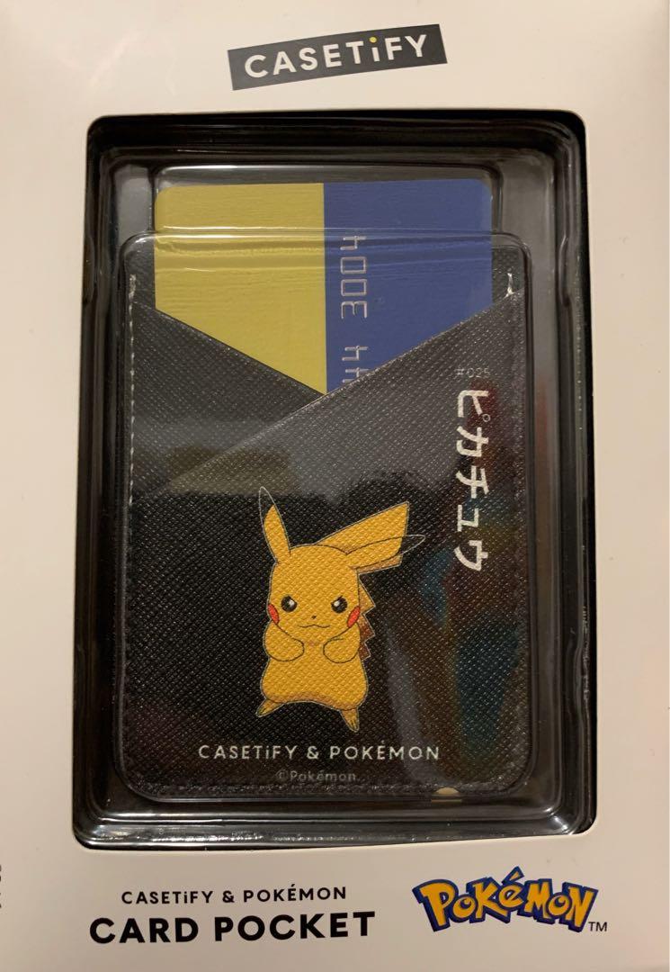 CASETIFY Pokemon Pikachu card holder, Mobile Phones & Gadgets, Mobile ...