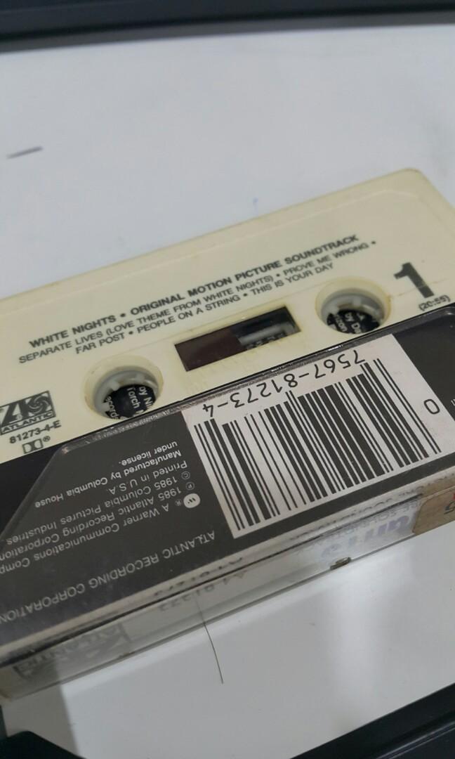(Cassette) White Nights, Hobbies & Toys, Music & Media, CDs & DVDs on ...
