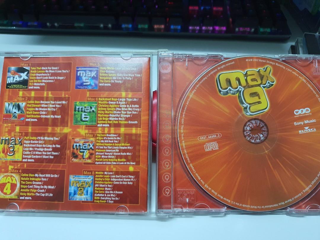 (CD) Max 9, Hobbies & Toys, Music & Media, CDs & DVDs on Carousell