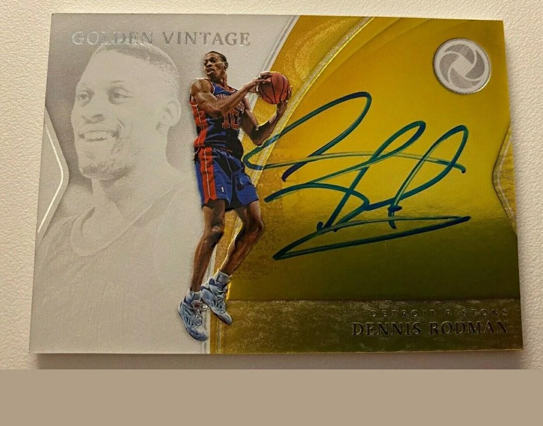 Dennis Rodman auto autograph signature, Hobbies & Toys, Memorabilia ...