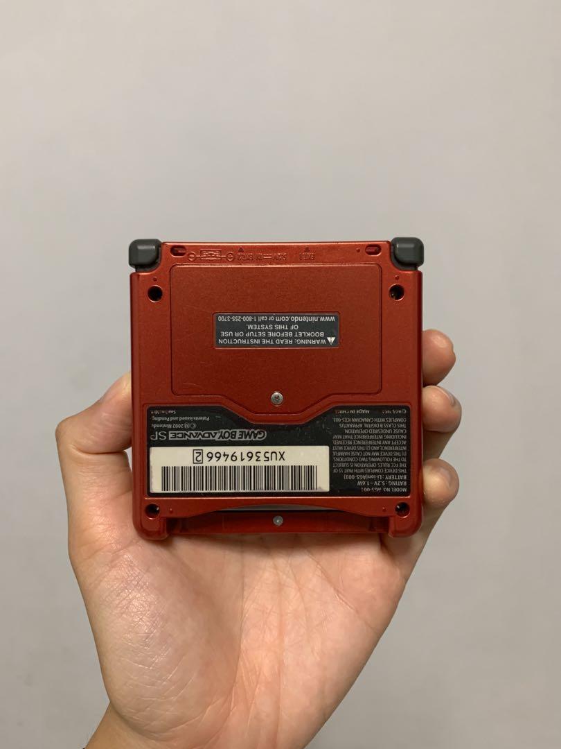 Gameboy Advance (Red), Video Gaming, Video Game Consoles, Others on ...
