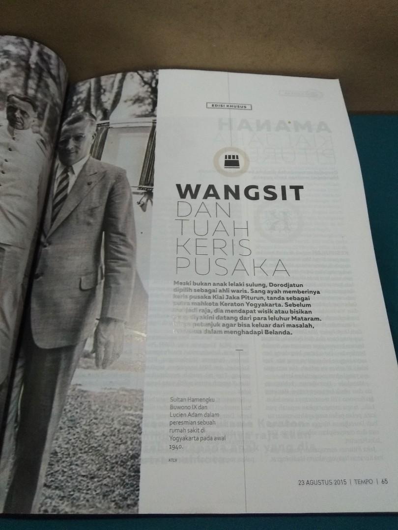 Majalah tempo edisi khusus, Buku & Alat Tulis, Buku di Carousell