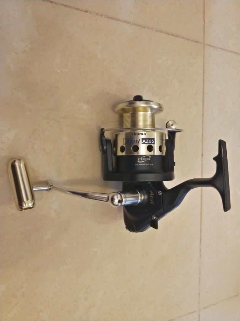 Okuma AZUL AZ65 Fishing Reel 8/10, Sports Equipment, Fishing on Carousell