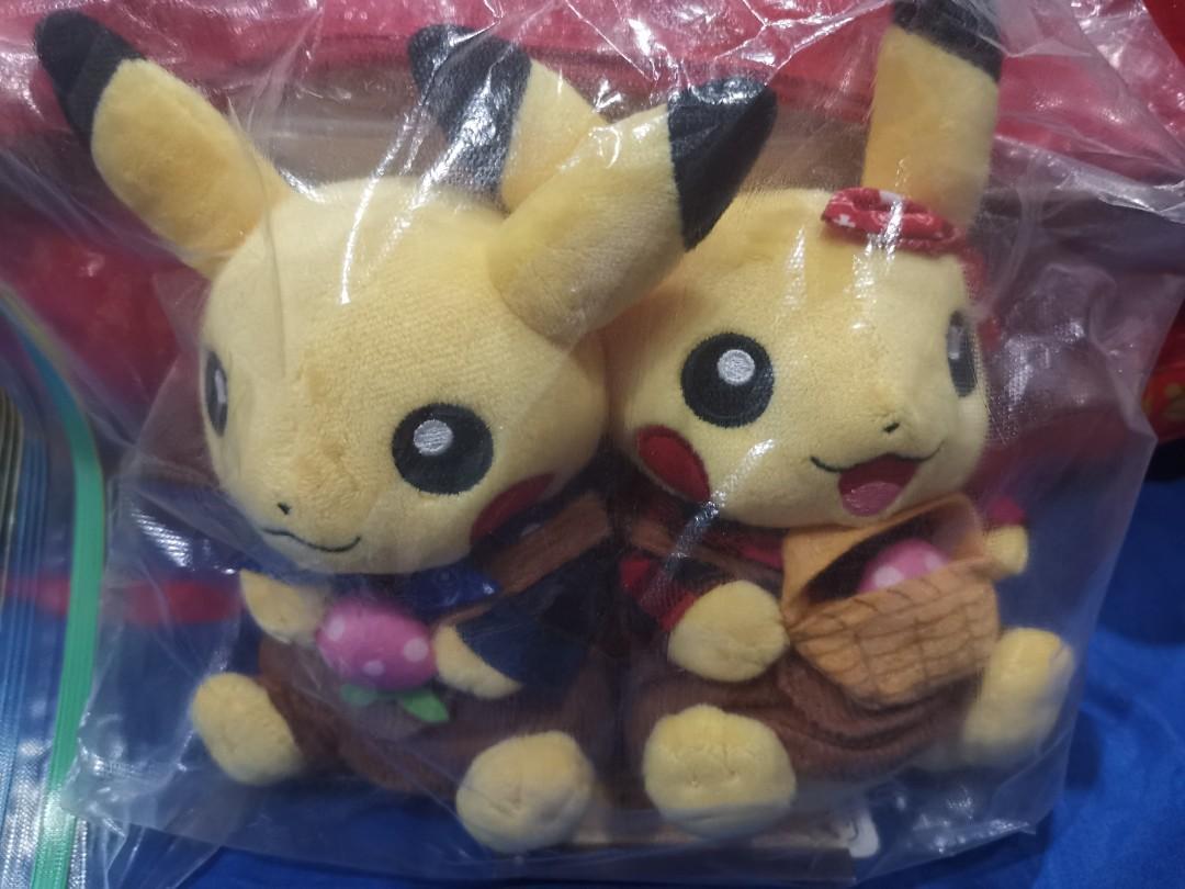 Pokemon Center pikachu monthly pair, Hobbies & Toys, Toys & Games on ...