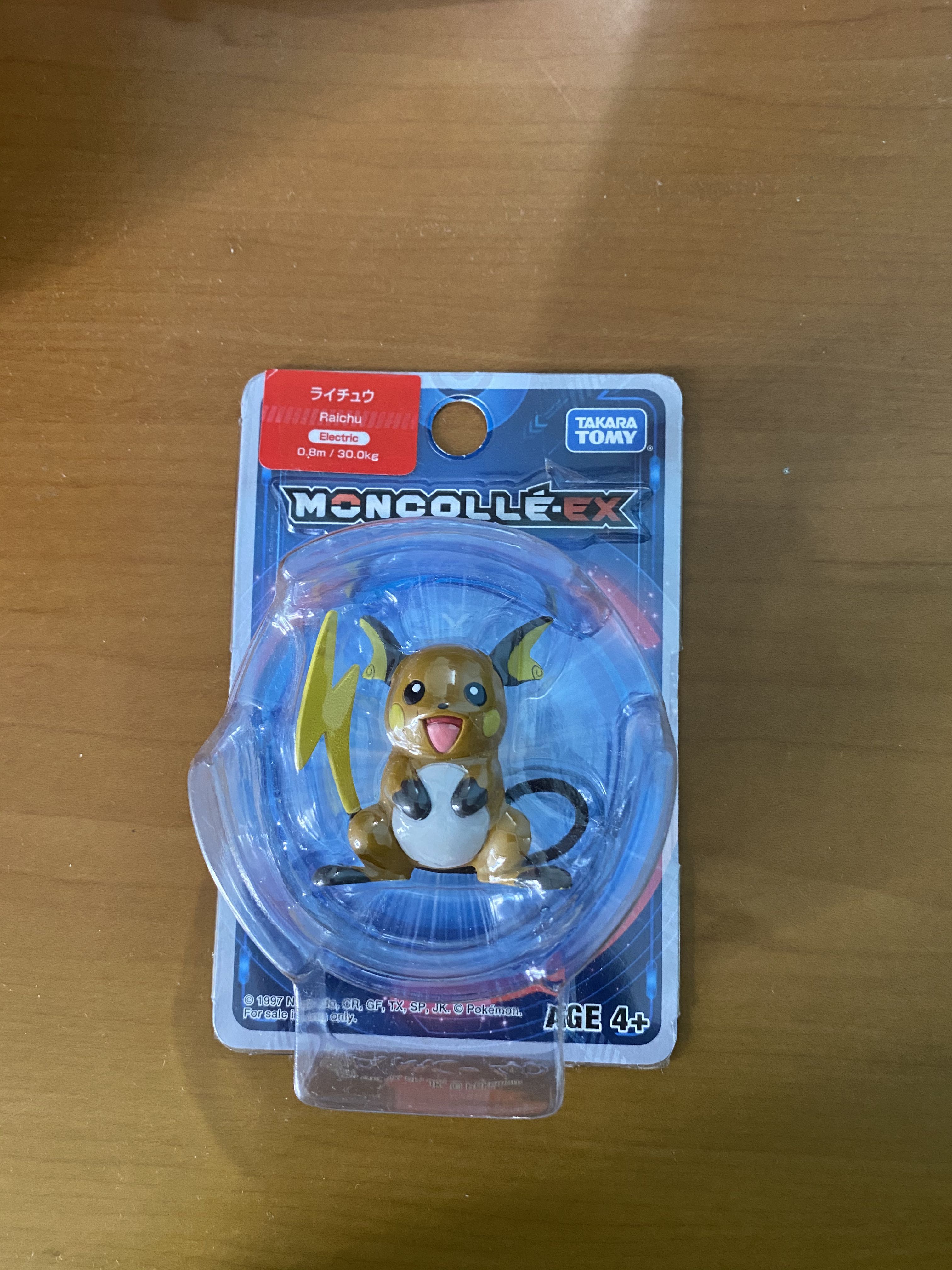 Pokemon Moncolle - ex Raichu, Hobbies & Toys, Toys & Games on Carousell